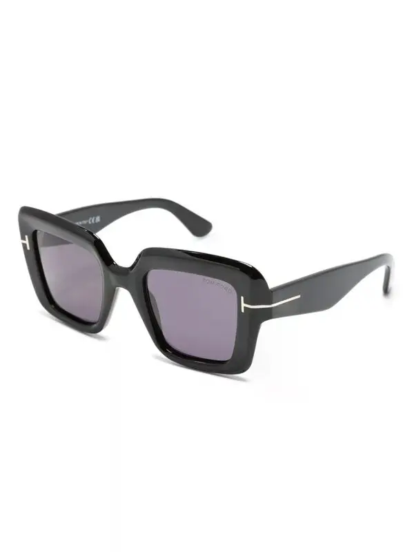 TOM FORD Esme Square-frame Sunglasses - Black