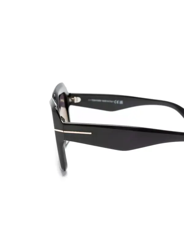 TOM FORD Esme Square-frame Sunglasses - Black