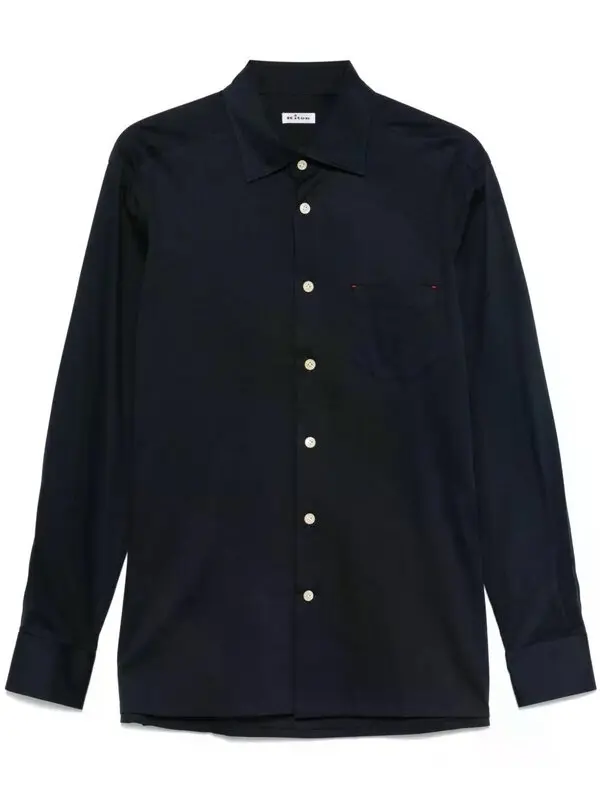 Kiton Cotton Shirt - Blue