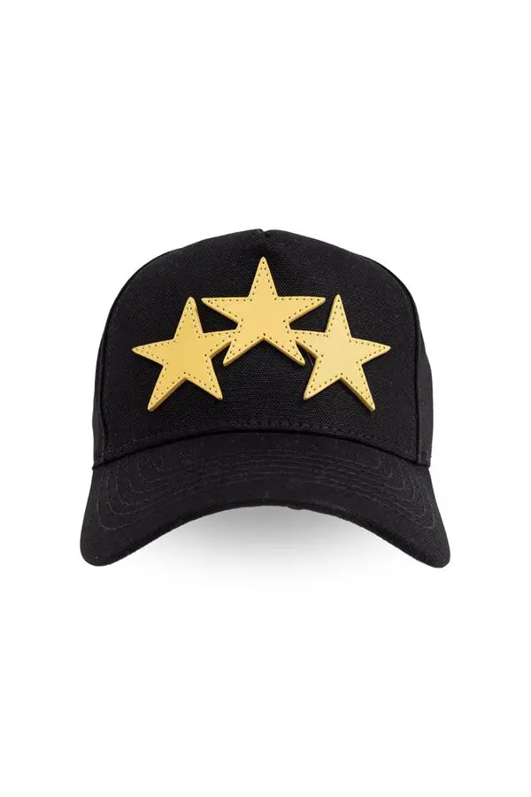 Buy Amiri Star Patch Baseball Cap - Black At 24% Off | Editorialist