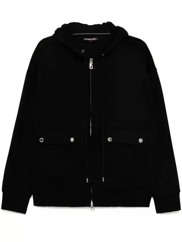 Michael Kors Zip-up Hooded Jacket