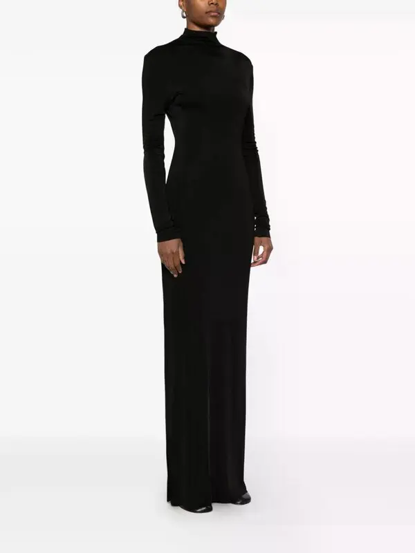 Khaite Norla Maxi Dress - Black