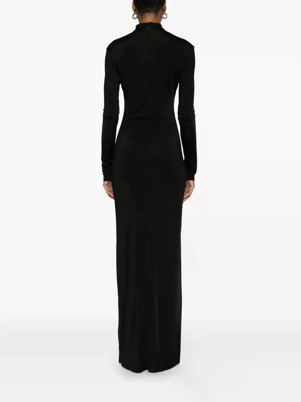 Khaite Norla Maxi Dress - Black