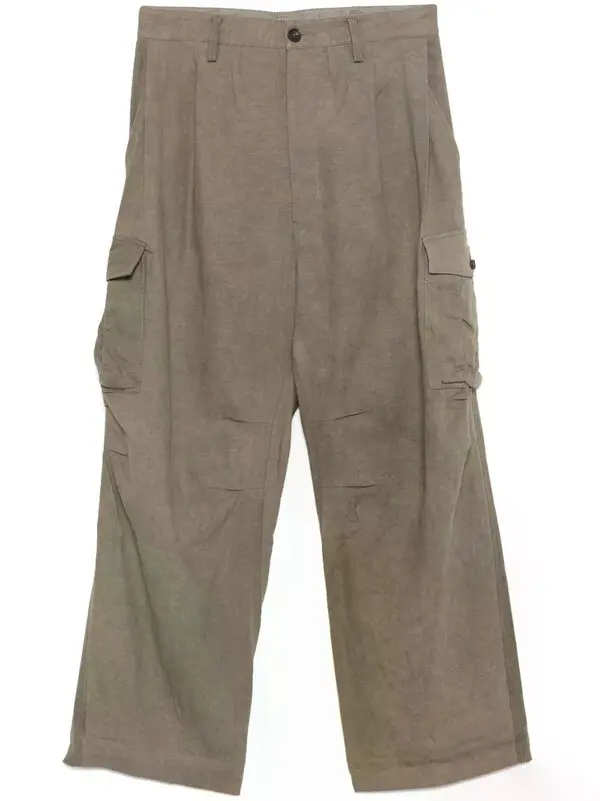 ZIGGY CHEN Pleat-detail Trousers