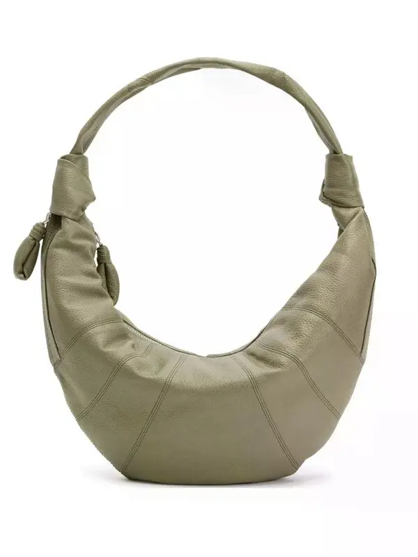 Lemaire Fortune Croissant Shoulder Bag Green Editorialist