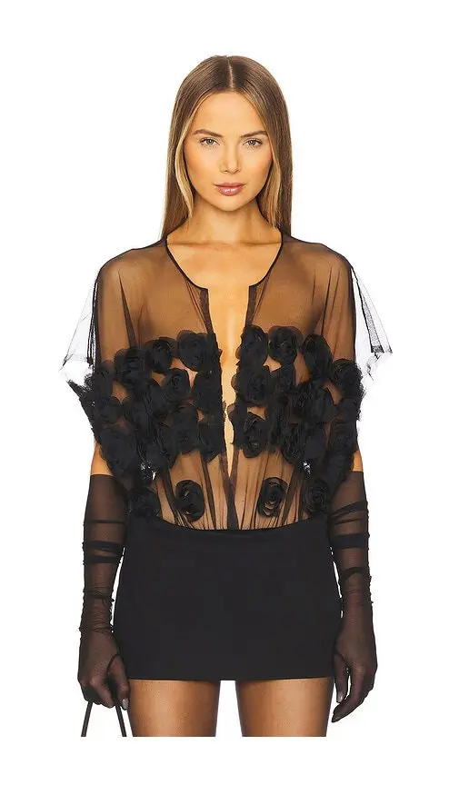 Norma Kamali Super Os Sleeveless Bf Bodysuit