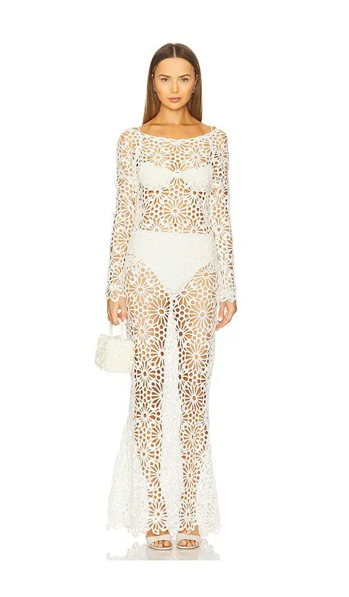 Norma Kamali Off Shoulder Raglan Top - Cream