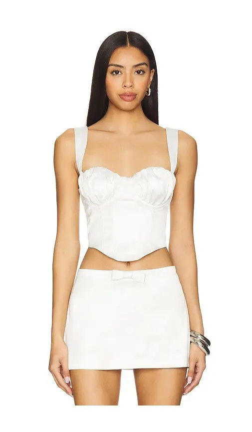 Majorelle Aria Bustier Top - Ivory