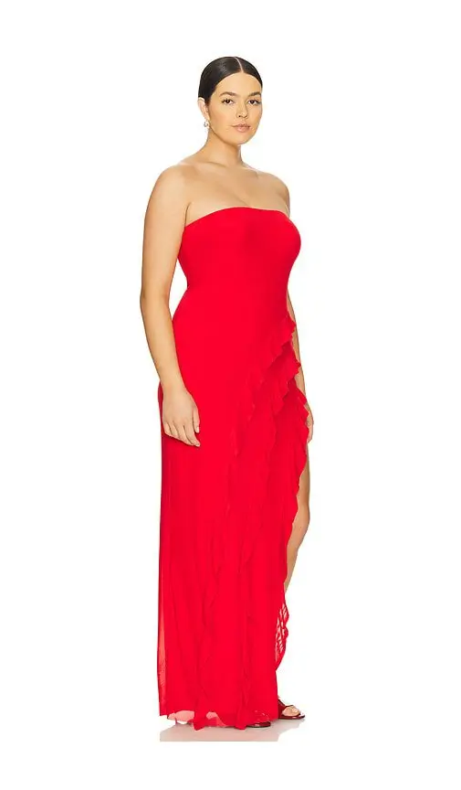 AFRM X Revolve Siobhan Draped Mesh Dress