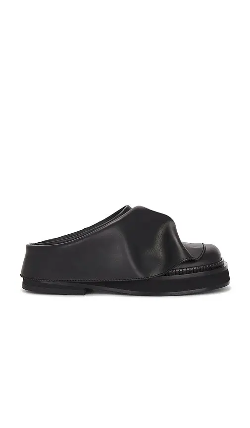 Attico Mini Robin Sabot Flat - Black