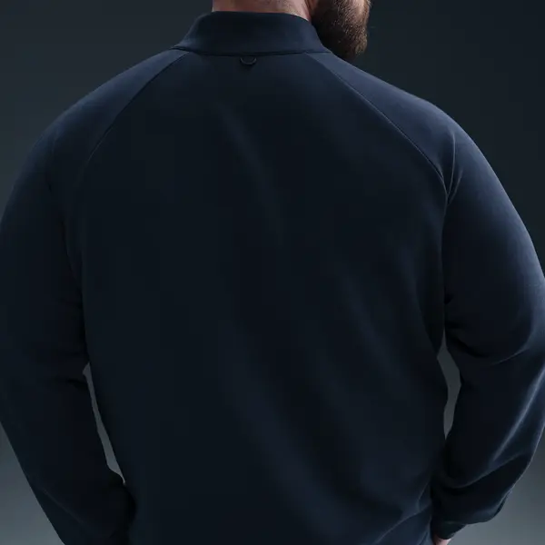 Nike 24.7 Impossiblysoft Dri-fit 1/2-zip Top - Blue