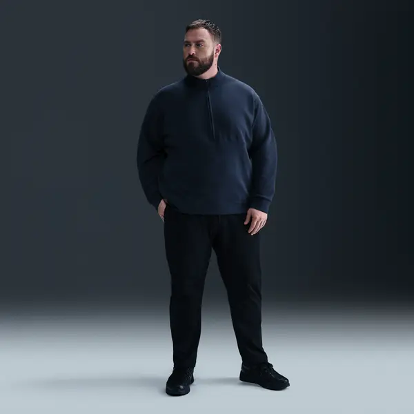 Nike 24.7 Impossiblysoft Dri-fit 1/2-zip Top - Blue