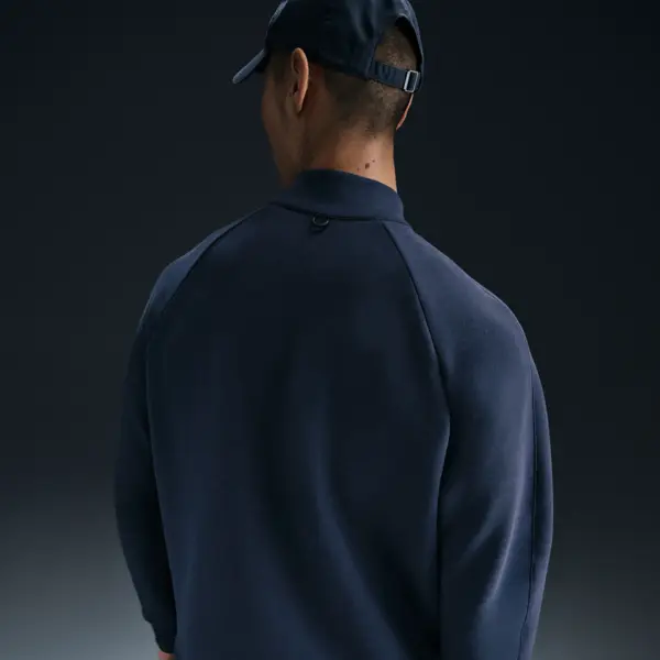 Nike 24.7 Impossiblysoft Dri-fit 1/2-zip Top - Blue