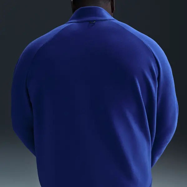 Nike 24.7 Impossiblysoft Dri-fit 1/2-zip Top - Blue