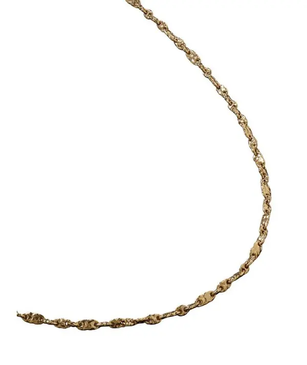MAOR Dali Hammered 18-karat Chain Necklace - Gold