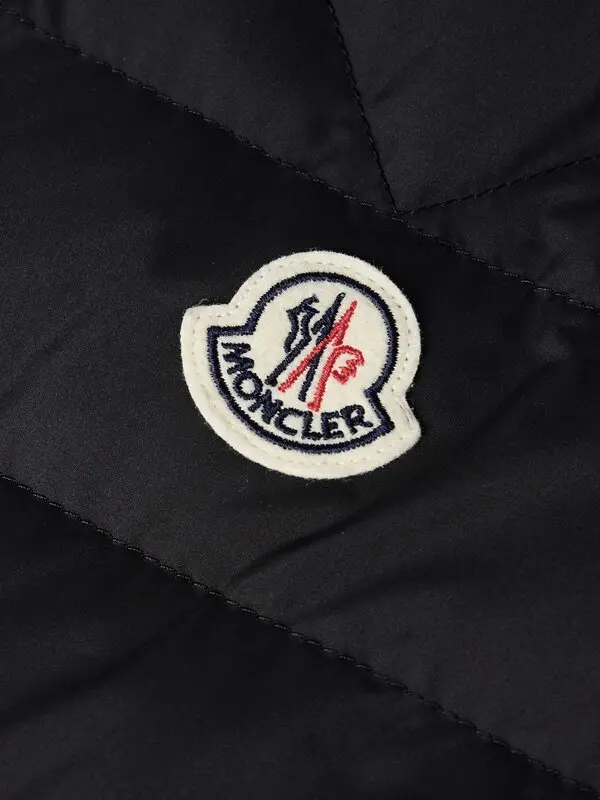 Moncler Logo-print Hooded Down Jacket