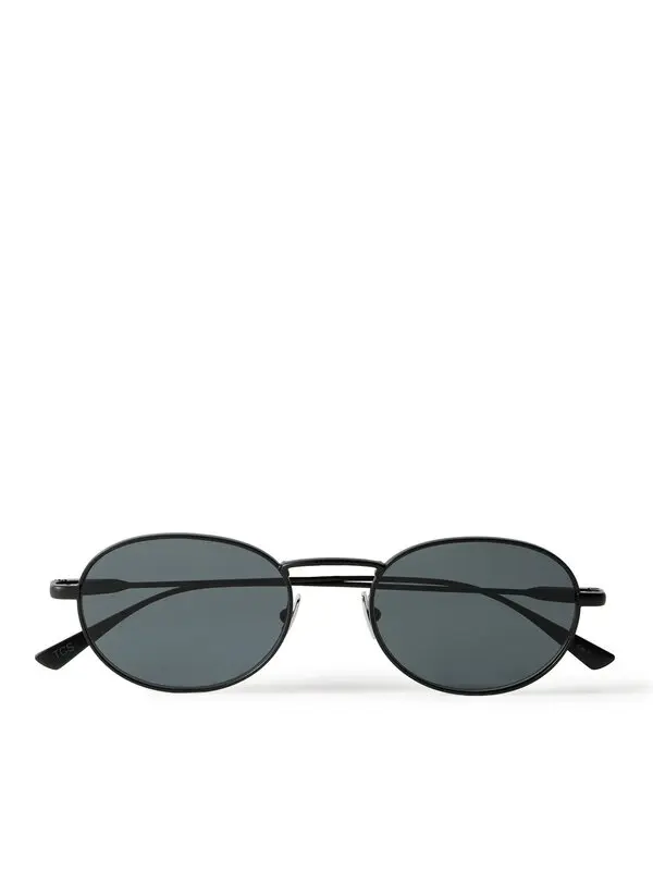 Saint Laurent Round-frame Sunglasses - Black