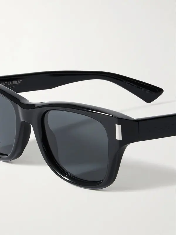 Saint Laurent Square-frame Sunglasses - Black