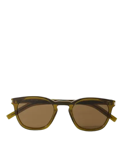 Saint Laurent D-frame Sunglasses - Brown