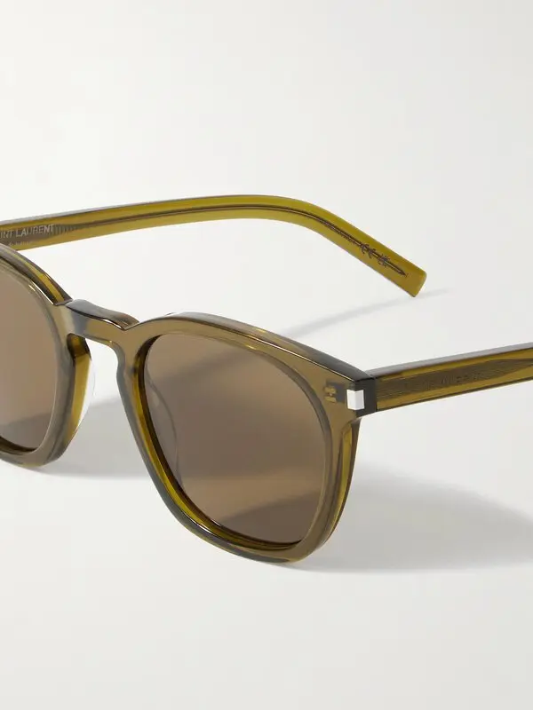 Saint Laurent D-frame Sunglasses - Green
