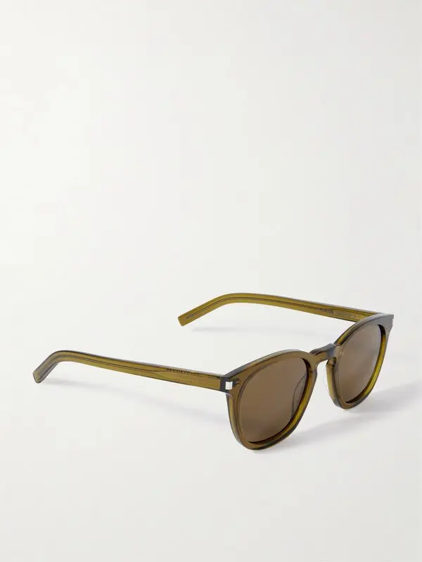 Saint Laurent D-frame Sunglasses - Green