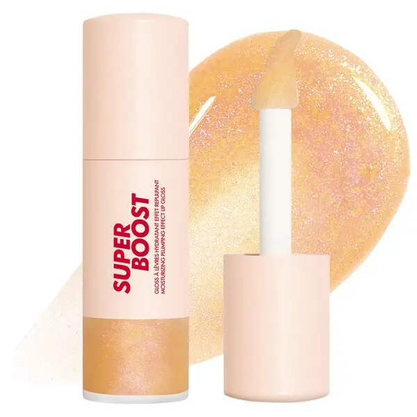 MAKE UP FOR EVER Super Boost Moisturizing & Plumping Lip Gloss - 02 Fairy Glimmer