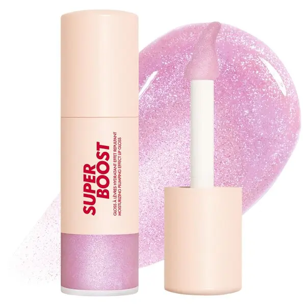 MAKE UP FOR EVER Super Boost Moisturizing & Plumping Lip Gloss - 03 Festival Lilac