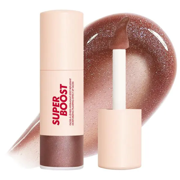 MAKE UP FOR EVER Super Boost Moisturizing & Plumping Lip Gloss - 07 Limitless Brown
