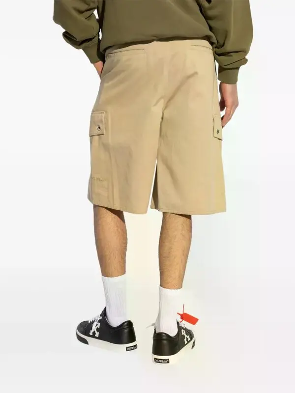 Off-White Safari Cargo Shorts - Neutrals