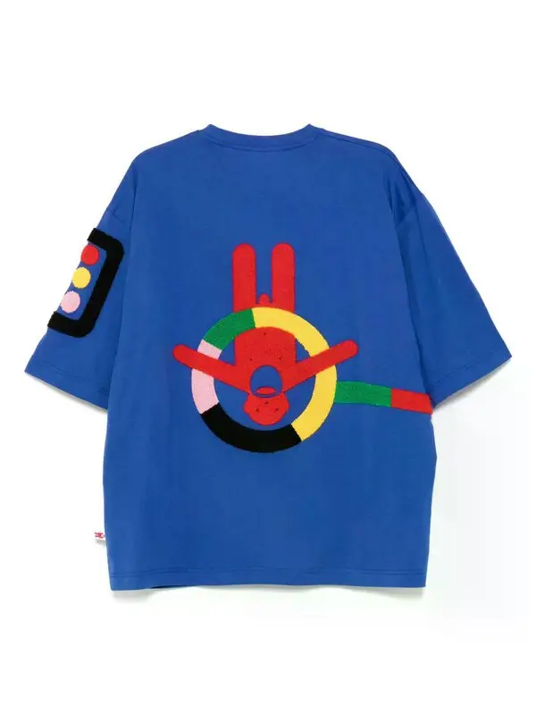 Walter Van Beirendonck Alien Action T-Shirt In Blue - 41% Off Walter Van Beirendonck ALIEN ACTION