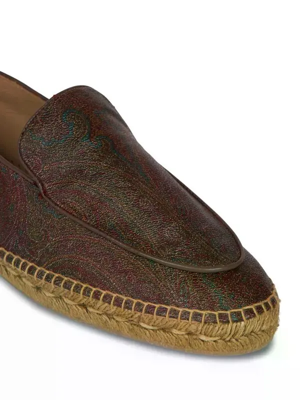 Etro Leather Espadrilles