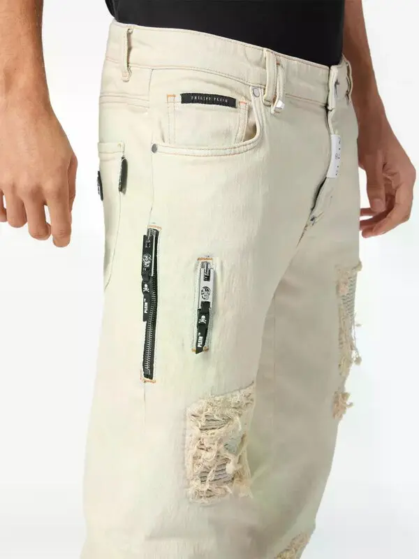 Philipp Plein Logo-patch Jeans