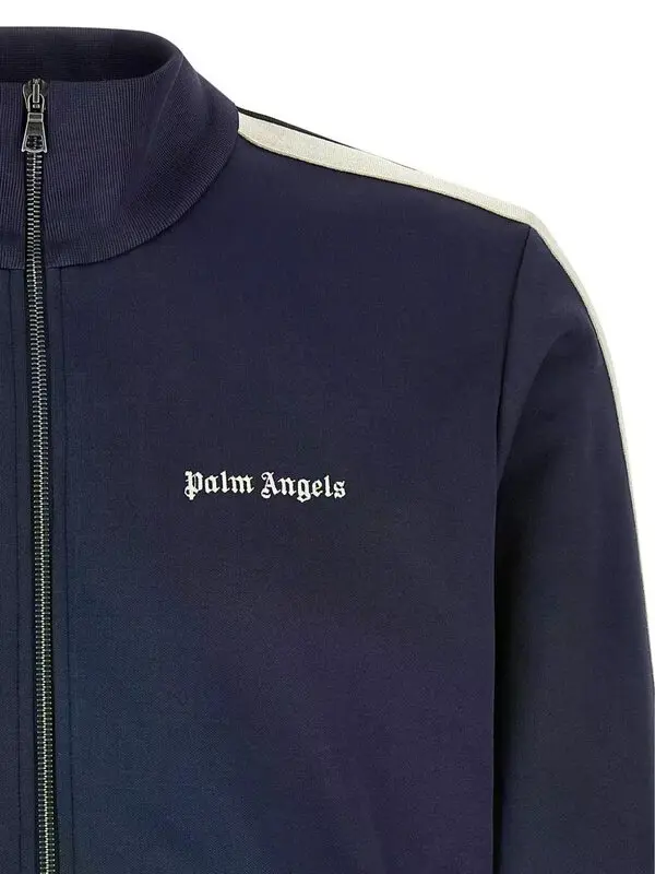 Palm Angels Classic Logo Track Jacket - Blue