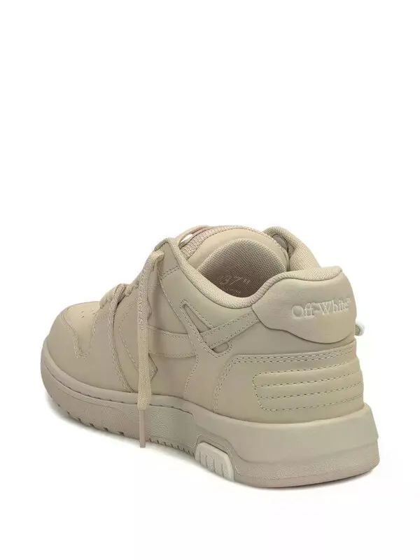 Off-White Out Of Office Leather Sneakers - Neutrals