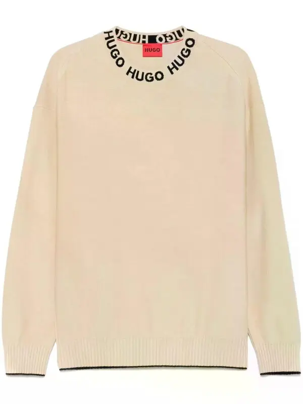 Hugo Logo-collar Sweater