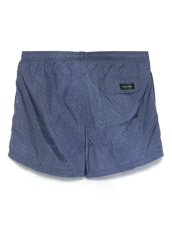 Tagliatore Printed Swim Shorts