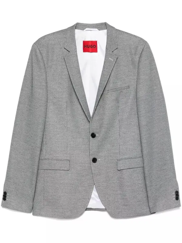 Hugo Pattern-jacquard Blazer