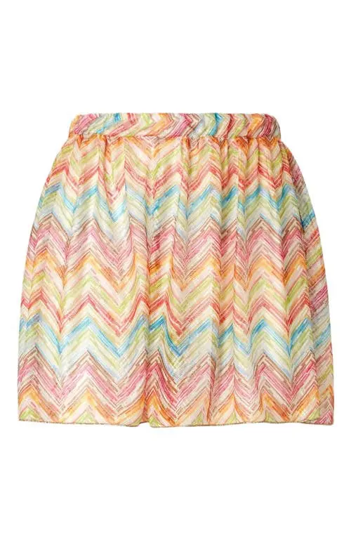 Missoni Printed Tulle Cover-up Shorts - Multicoloured