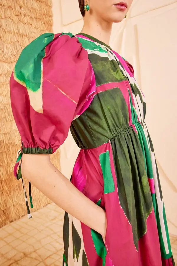Ulla Johnson Collage Printed Dress