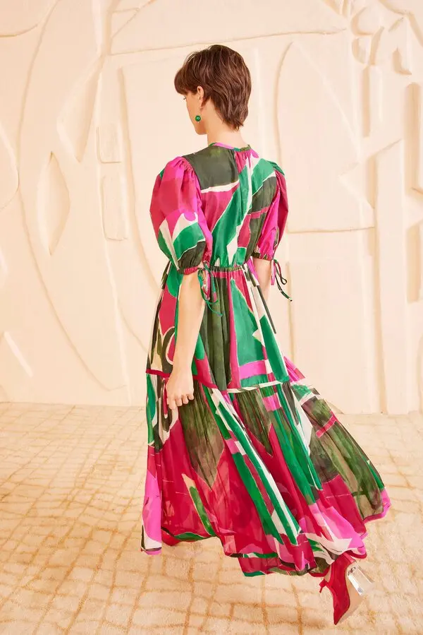 Ulla Johnson Collage Printed Dress