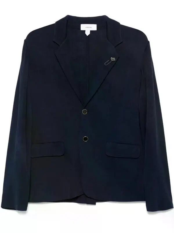 LARDINI Brooch-detail Blazer