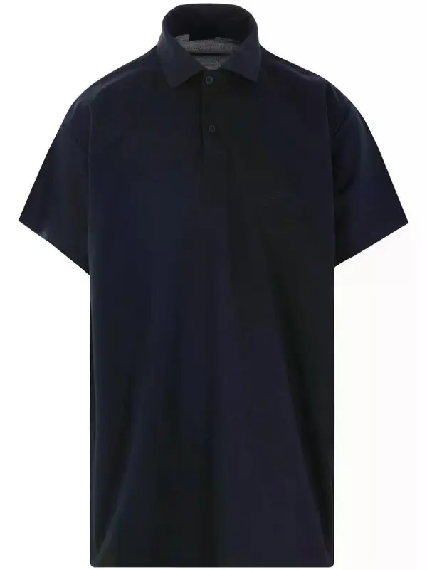 Balenciaga Interwined Polo Shirt - Blue