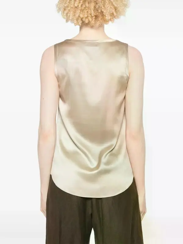 Brunello Cucinelli Satin Top