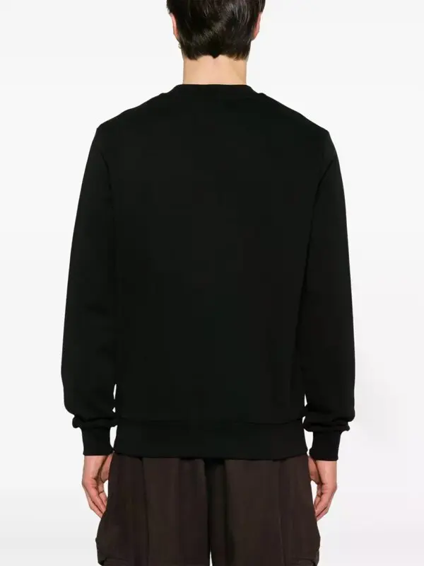 Lacoste Cotton Sweatshirt - Black
