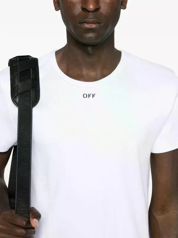 Off-White Off-stamp Ribbed T-shirt