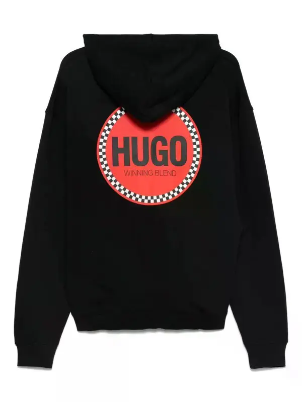 Hugo Logo-print Hoodie