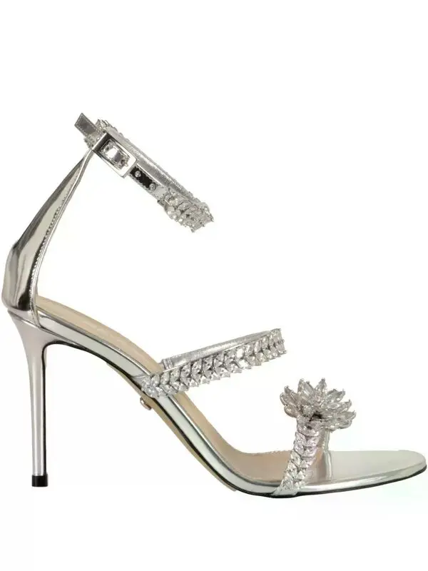 Mach & Mach 100mm Crystal-embellished Sandals