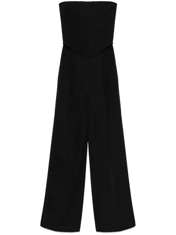 Pinko Strapless Jumpsuit - Black