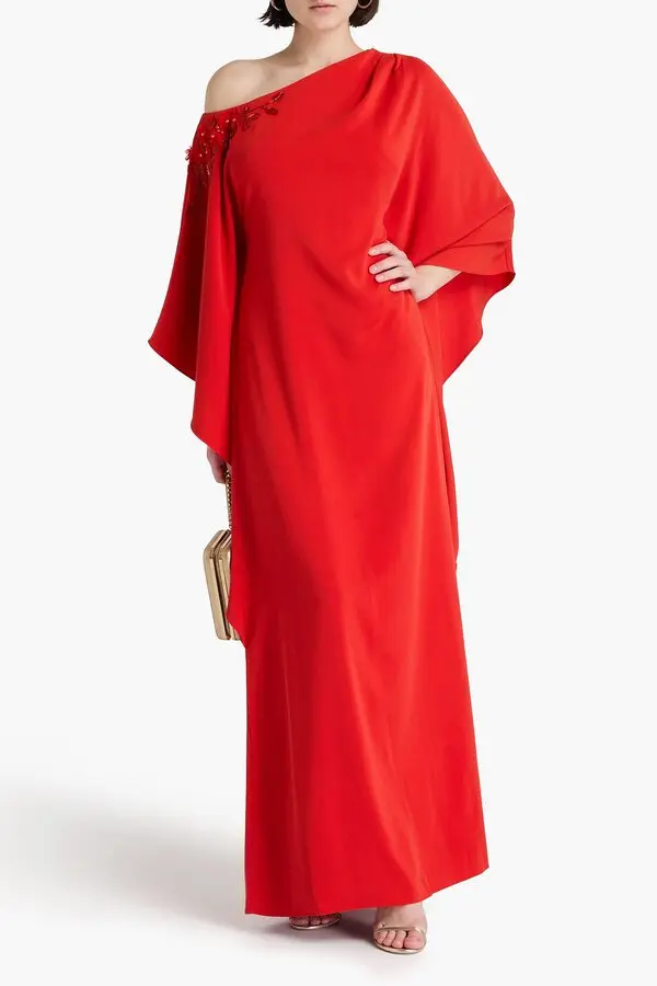 satin dress sleeves Fifteen Twenty Shailene Flutter Sleeve Dress - Dusty Blue