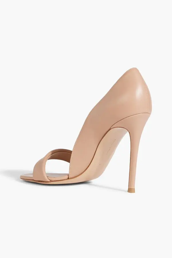 GIANVITO ROSSI Baiser Leather Sandals